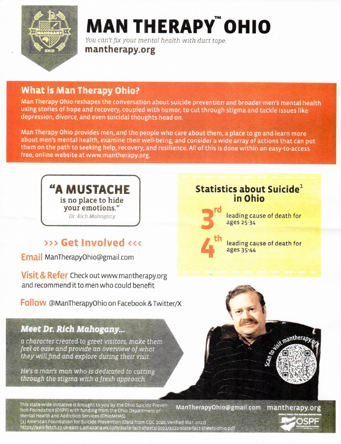 Man Therapy | Tuscarawas County Job & Family Services